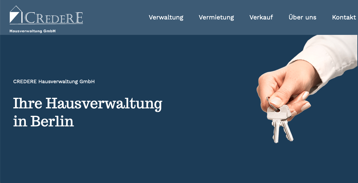 Mietshausverwaltung - Credere Hausverwaltung Berlin